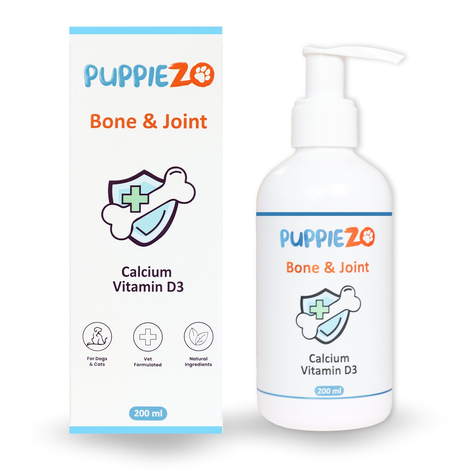 Buy Puppiezo Bone & Joint Supplement for Dogs and Puppies (200ml)